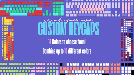 Custom Keycaps for Mechanical Keyboards | Personalize Your Typing ...